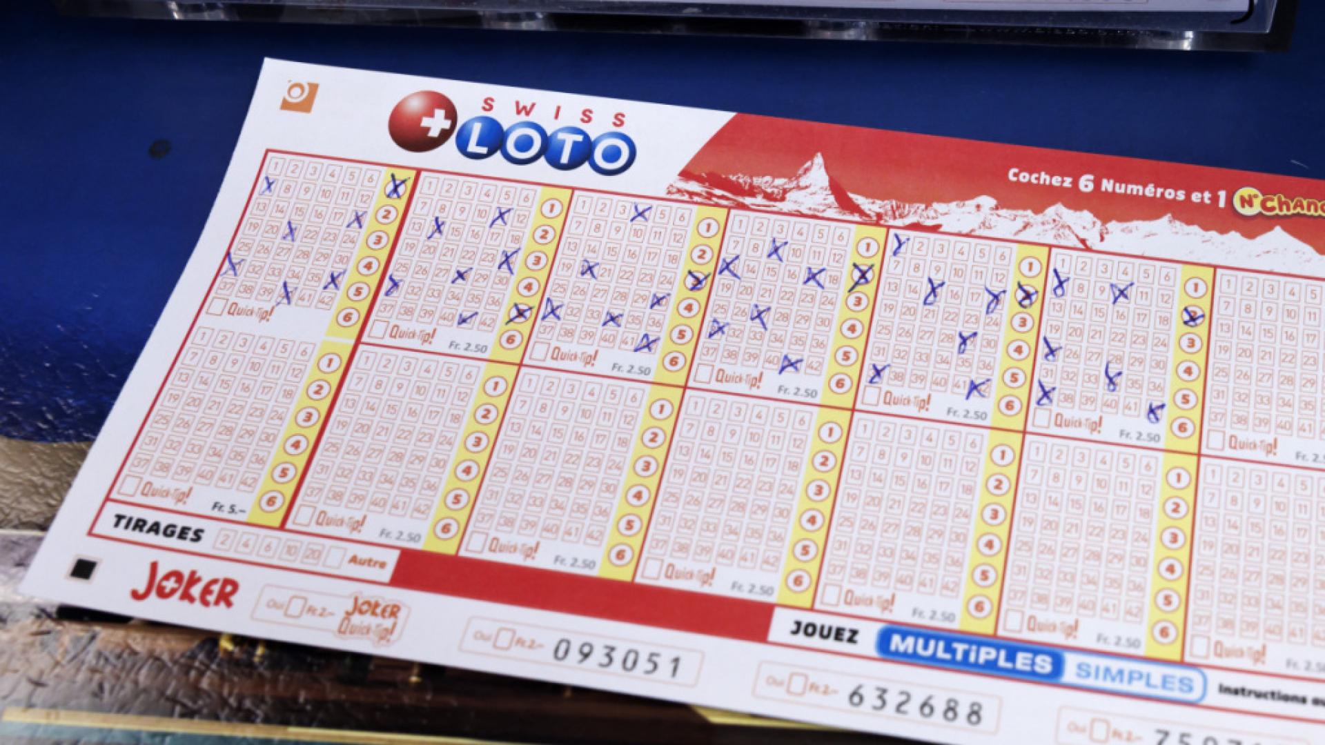 Swiss Loto : pas de millionnaire au tirage, 4,3 millions mercredi - La Télé