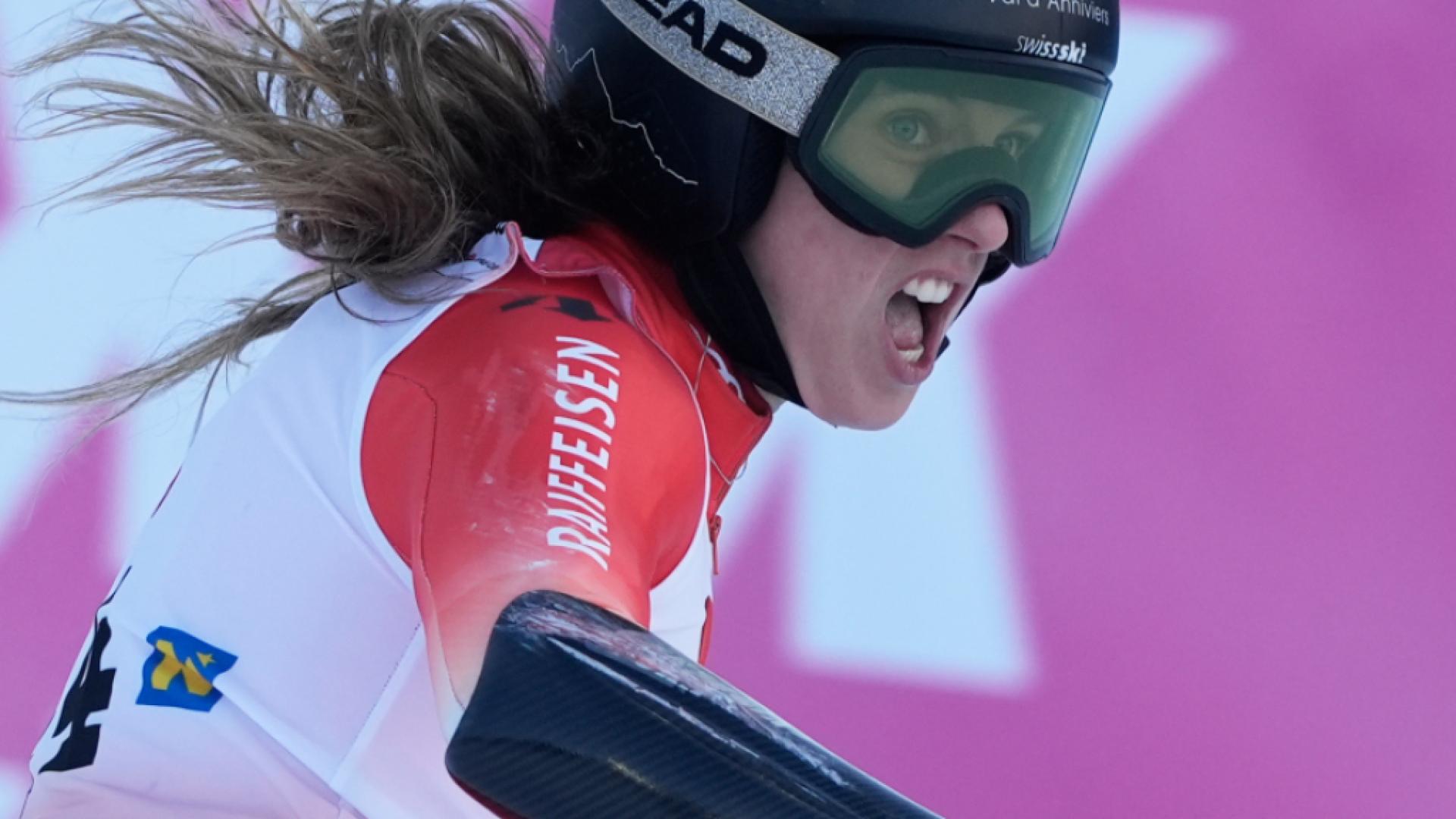 Camille Rast 2e du géant de Semmering, à 0,14 s de Scheib - La Télé