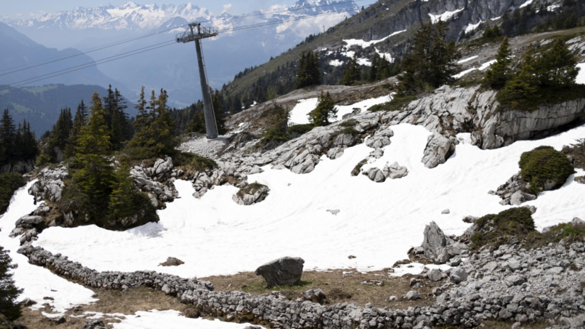 Les Mosses-Leysin : projet retravaillé d'enneigement artificiel - La Télé