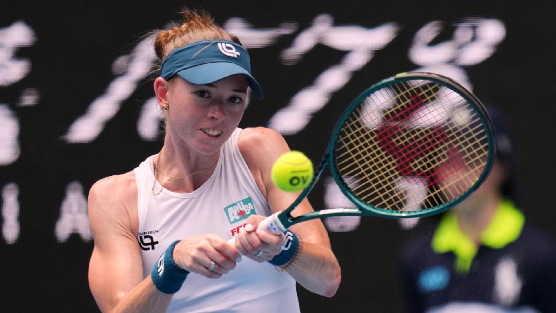 Open d'Australie : Simona Waltert éliminée par Amanda Anisimova - La Télé