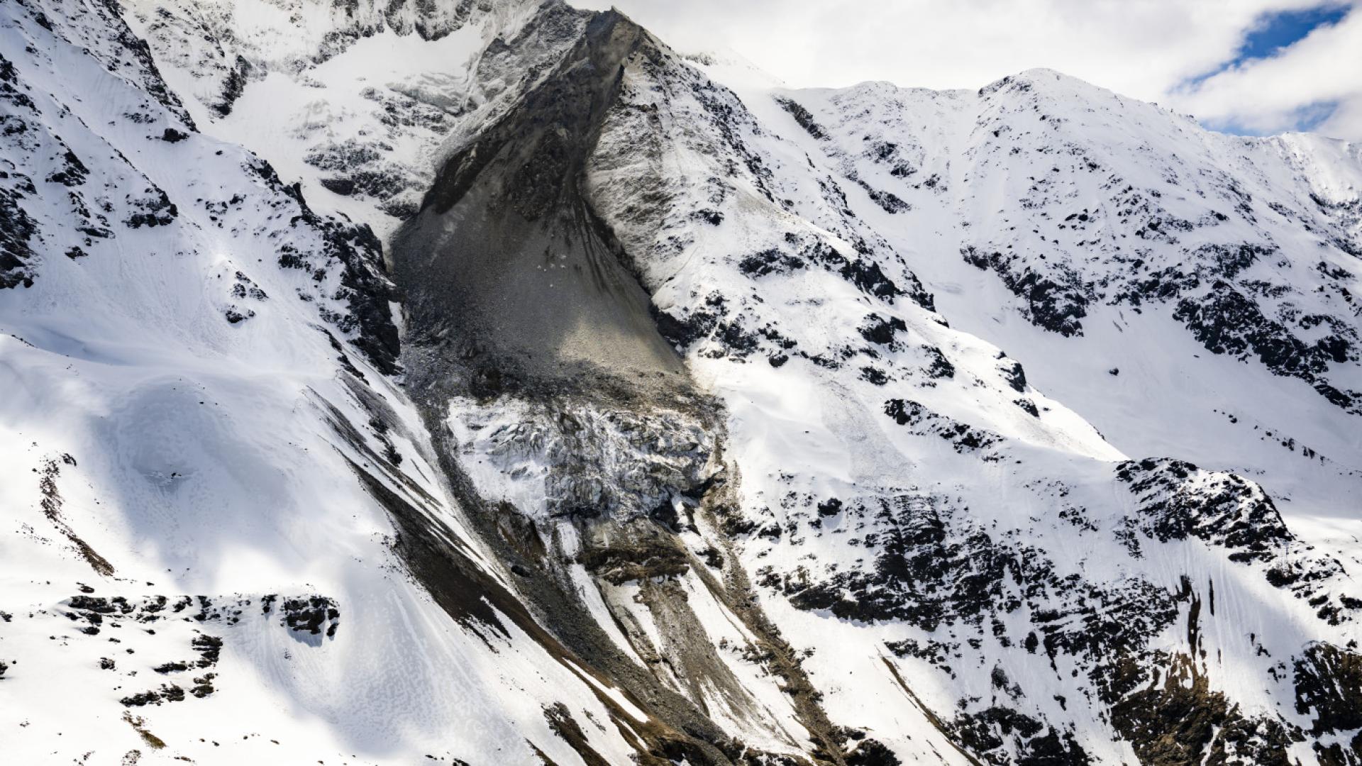 Blatten (VS): le glacier supporte 9 millions de tonnes de débris - La Télé