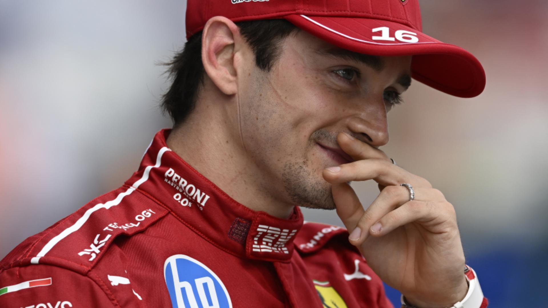 Charles Leclerc en Pole Position pour le GP F1 de Hongrie 2025 - La Télé